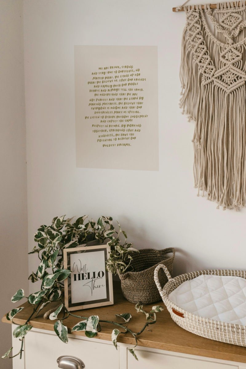 The Cool Kids Life Manifesto poster decal – Wondermade